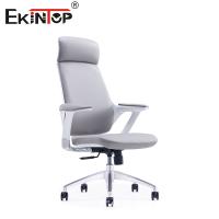 China Wholesale Comfortable 360 Degree Swivel White Office Leather Chair BreakRoom Chairs for sale