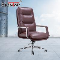 China Eco-Friendly Comfortable CEO Boss Comfort Leather Office Chair Quality Office Chairs for sale