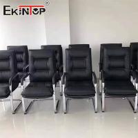 China High Back Ergonomic Executive Metal Frame PU Leather Office Chair Quality Office Chairs for sale