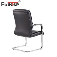 China Visitor Waiting Revolving Upholstered Leather Chairs Office Reception Quality Office Chairs for sale