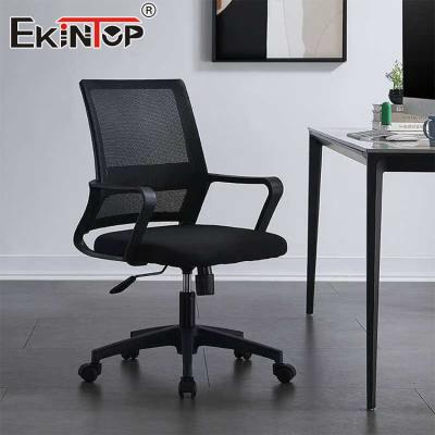 China Comfortable Chairs Rotating Fabric Ergonomic Mesh Executive Chair Sturdy Office Chair for sale