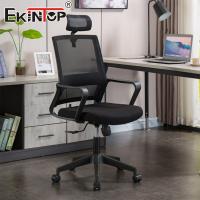 China Ergonomic Office Work Adjustable Headrest Sturdy Office Chair for sale