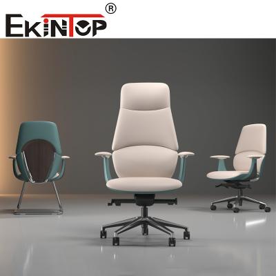 China Factory Computer Chair Office Furniture High Back PU Leather Manager Sturdy Office Chair for sale