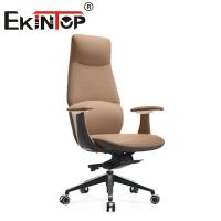 China Multi-function Ergonomic Executive Commercial Chair Leather Club Chairs for sale