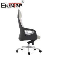 China Manager Swivel Leather PU Office Chair Leather Club Chairs for sale