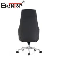 China Manager Swivel Leather PU Office Chair Leather Club Chairs for sale