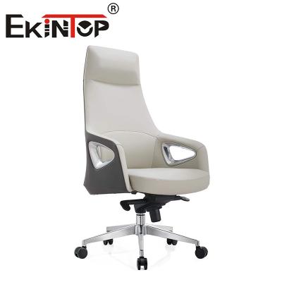 China Commercial Furniture High Back Office Chair With Modern Design Leather Club Chairs for sale