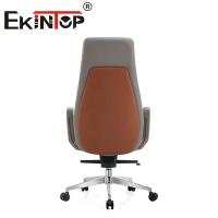 China Factory Wholesale Manager Swivel Leather PU Executive Chair Leather Club Chairs for sale