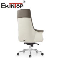 China Modern Executive Office Chairs Boss Ergonomic Swivel Heavy Duty Vegan Leather Chair for sale