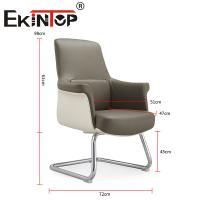 China Wholesale Comfortable Office Furniture Work Staff Office Chair Vegan Leather Chair for sale