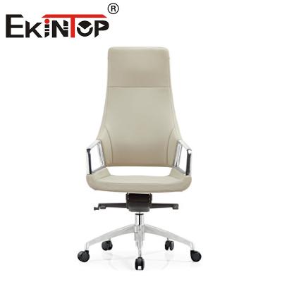 China Luxury NEW Boss Swivel Revolving Manager Pu Executive Office Chair Vegan Leather Chair for sale