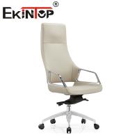 China Luxury NEW Boss Swivel Revolving Manager Pu Executive Office Chair Vegan Leather Chair for sale