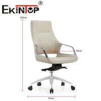 China Executive Modern Design Leather Office Desk Chair Set Ergonomic Vegan Leather Chair for sale