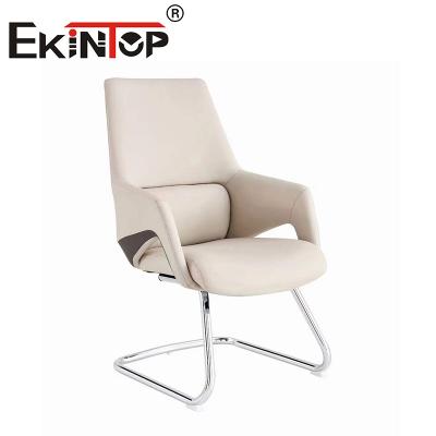 China Commercial Furniture Meeting Chair Office Leather Chair Elegant Vegan Leather Chair for sale