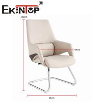 China Commercial Furniture Meeting Chair Office Leather Chair Elegant Vegan Leather Chair for sale