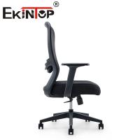 China Modern Design Ergonomic Elegant Black Mesh Manager Swivel Office Chair Mesh Task Chair for sale