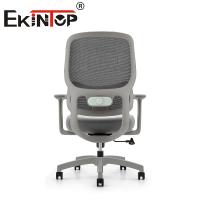 China Modern Mid-Back Office Chair Grey Mesh Chair Minimalist Computer Room Mesh Task Chair for sale