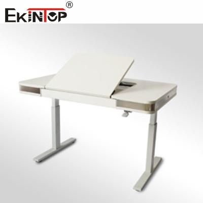 China New Modern Design Adjustable Ergonomic Smart Home Furniture Standing Desk for Home Office for sale