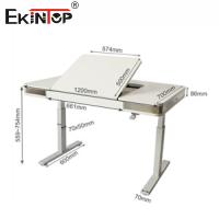 China New Modern Design Adjustable Ergonomic Smart Home Furniture Standing Desk for Home Office for sale