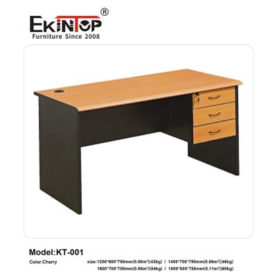 China Cheap Price Popular Office MDF Executive Small Fireproof Workstation Modern Furniture Desks for Room Table Design for sale