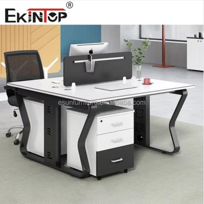 China Modern Design Coworking Modular Office Workstation Cubicle Call Center Work Station Desk for sale