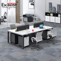 China Office Space Desk Workstation Modular Desk Office Furniture Open Modular Staff Workstation for sale