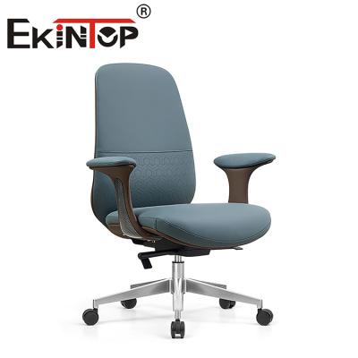 China Ekintop PU Leather Swivel Recliner Computer Chair Comfort Executive Office Chair for sale