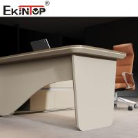 China Ekintop High Tech Executive Luxury Wood CEO Boss Room Office Desk for sale