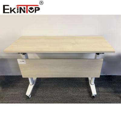 China Ekintop School Student Foldable Combination Learning Table Student Meeting Desk for sale