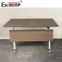 China Ekintop Factory Wholesale Modern School Student Folding Training Desks and Chairs for sale