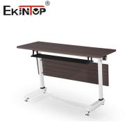 China Ekintop Folding Conference Desks Metal Folding Office School Training Desks Table for sale