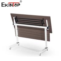 China Ekintop Folding Conference Desks Metal Folding Office School Training Desks Table for sale