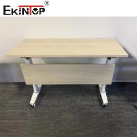 China Ekintop Office Furniture Stand up Laptop Table Top Sit-Stand Training Desk for sale
