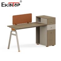 China Ekintop Manufacturer Modular Office Furniture Workstation Desk for Office 2 4 6 Seater for sale