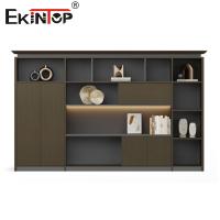 China Ekintop Wooden Office Furniture Filing Cabinet Bookcases for sale