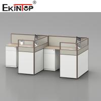 China Ekintop Durable Modern Modular Wooden Workstation Desk Executive Office Furniture for sale