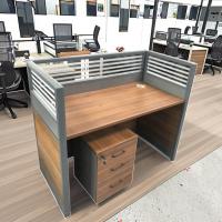 China Ekintop Modern Modular Wooden Office Workstation Desk Durable Furniture for Work or Study for sale