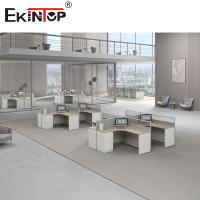 China Ekintop Modern Office Furniture Custom Modular Staff Cubicle Partition Workstations Desk for sale