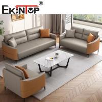 China Ekintop Office Living Room Sectional Comfortable Public Area Combination Leisure Area Office Sofa for sale