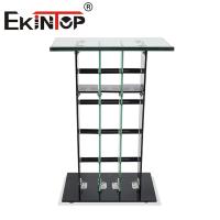 China Ekintop Podium Church Podiums Transparent Carton School Commercial Furniture Pulpit Lectern for sale