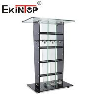 China Ekintop Podium Church Podiums Transparent Carton School Commercial Furniture Pulpit Lectern for sale