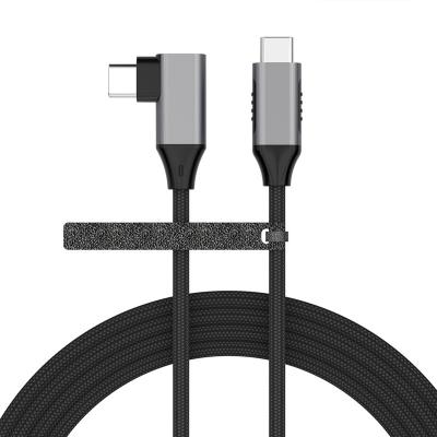 China Right Angle USB C Data Charging Cable PD240W USB Type C Bulk USB Cable Wholesale for sale
