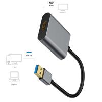 China 1080p Video Resolution USB 3.0 External Graphics Dock For USB-A/M To HDMI/F for sale