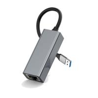 China Super Speed USB3.0 To Gigabit Ethernet Adapter Premium Aluminum Shell for sale