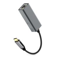 China Super Speed USB C 2.5 Gigabit Ethernet At 10 100 1000 2500 Mbit Adapter for sale