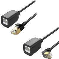 China Cat8 SFTP Ethernet Extension Patch Cable Double Shielded 40Gbps 2000MHz Bulk Wholesale OEM for sale