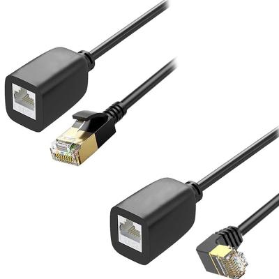 China Cat8 SFTP Ethernet Extension Patch Cable Double Shielded 40Gbps 2000MHz Bulk Wholesale OEM for sale
