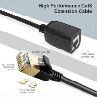 China Cat8 SFTP Ethernet Extension Patch Cable Double Shielded 40Gbps 2000MHz Bulk Wholesale OEM for sale