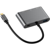 China USB3.2 Gen2 Docking Station With Dual Video Output HDMI 4K VGA HD Video Adapter For 2 Monitors for sale