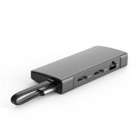 China Dual HDMI 8K 9 Port USB C Data 10G Hub With Multiport Adapter For MacBook Pro Air for sale